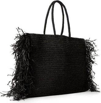 Saison 1865 Sac cabas en raphia FELIZA