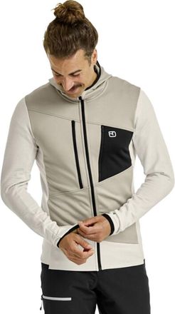 Ortovox FLEECE GRID HOODY M C: wei&szlig;e Kreide S: XL