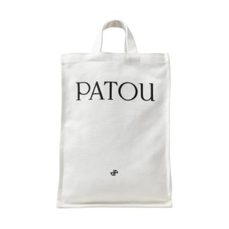 Patou Femme, Sacs, Blanc, Taille: ONE Size Sac Fourre-Tout Noir