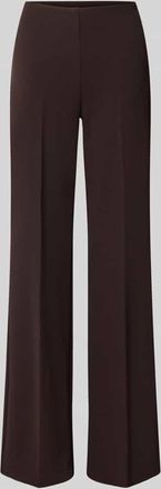 Rinascimento Flared Fit Stoffhose mit B&uuml;gelfalten