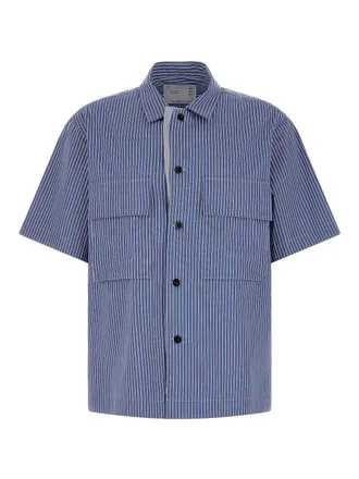 sacai Chemise - Bleu Clair