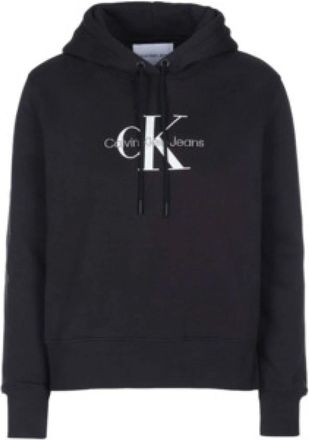 Calvin Klein Damen, Sweatshirts & Hoodies, Schwarzk, LGr&ouml;&szlig;e