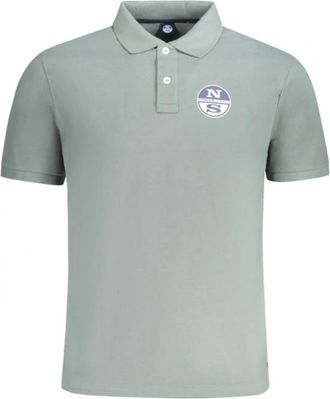 North Sails Homme, Tops, Vert, Taille: 2XL Polo Classique &agrave; Manches Courtes
