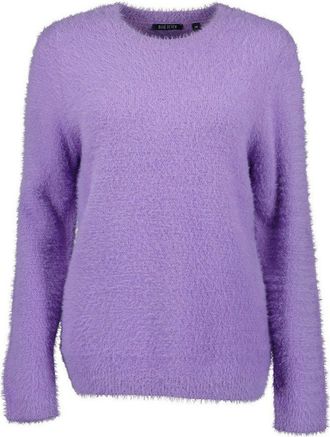 Blue Seven Rundhalspullover Damen Pullover 248137 mit Rundhals - Strickpullover Winterpullover Flauschige und weiche Strickoptik, Gerade & angenehm lockere Passf