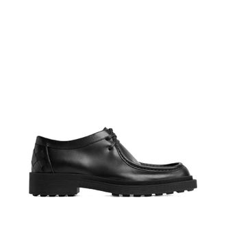 Bottega Veneta Ben Schn&uuml;rschuh - - Shoes - Herren - Schwarzk - 45 EU