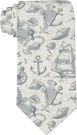 Generic Phare Sous-Marin Cravate Élégante Cravatte Doux Cravates Pour Bureau Adultes Entreprise