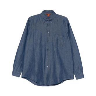 Barena Camison Felcer Hemd - - Shirts - Herren - Blau - XL