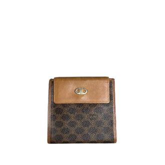 Celine Portefeuille compact bifold Pre-owned - Femme - Pre-owned - Brun - Taille: ONE Size