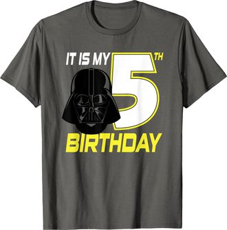 Star Wars Darth Vader 5th Birthday T-Shirt T-Shirt