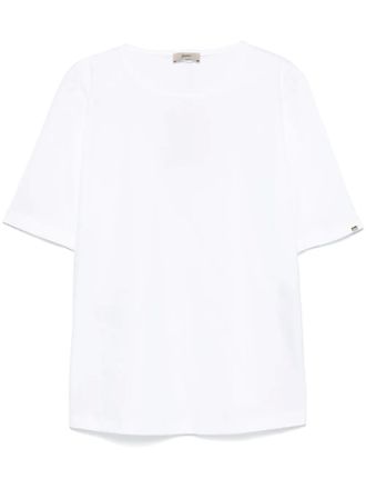Herno t-shirt à patch logo - Blanc