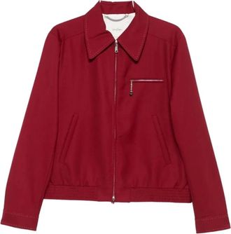 Second/Layer Second/Layer, Homme, Vestes, Rouge, Taille: XL Loco Dice Jacket