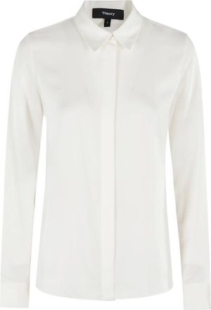Theory Damen, Blusen & Hemden, Wei&szlig;, LGr&ouml;&szlig;e