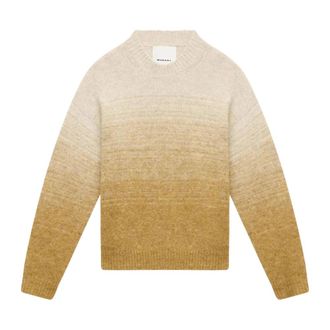 Isabel Marant Verlauf Alpaka Strickpullover - - Knitwear - Herren - Mehrfarbig - S
