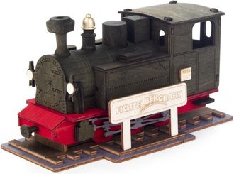 Dregeno Seiffen eG Dregeno Seiffen eG Räucher-Lok Fichtelbergbahn, Holz, Bunt, 17 x 9 x 10 cm