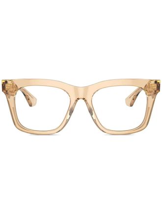 Burberry Sunglasses lunettes de vue à monture carrée - Marron