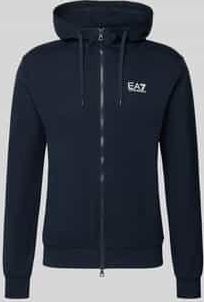 Emporio Armani Slim Fit Sweatjacke mit Kapuze
