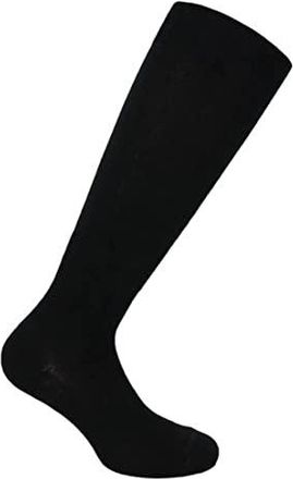 Labonal Chaussette mi bas. EFFET CONTENTION, Coton. Noir. 40/41 FABRIQUE EN FRANCE - HOMME. (1 paire)