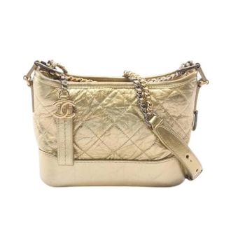Chanel Pre-owned Gabrielle Small Hobo Leather Shoulder Bag - - Pre-owned - Damen - Gelb - ONE SIZE