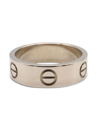 Cartier bague Love en or blanc 18ct (années 2010) - Argent