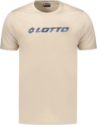 Lotto Homme, Tops, Beige, Taille: S T-shirt &agrave; manches courtes