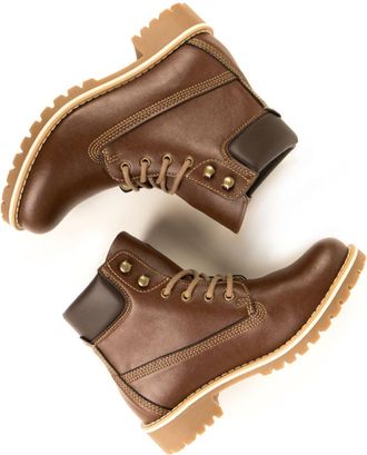 Will&rsquo;s Vegan Store Damen vegan Dock Boots Braun