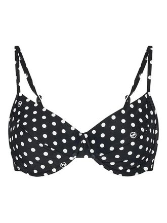 Michael Michael Kors Bikini mit Polka Dots - Schwarz