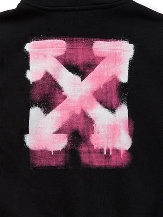 Off-white Arrowspray Sweatshirt - Black
