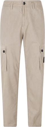 Stone Island Straight Cargo Pants - - Trousers - Herren - Beige - W32