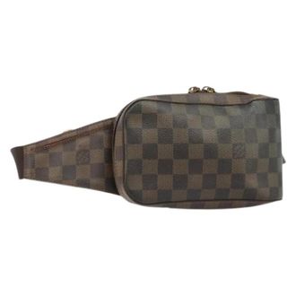 Louis Vuitton Pre-owned Damier Ebene Schultertasche - - Pre-owned - Damen - Braun - ONE SIZE
