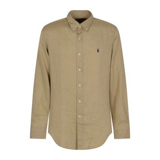 Polo Ralph Lauren Homme, Chemises, Beige, Taille: L Casual Chemises