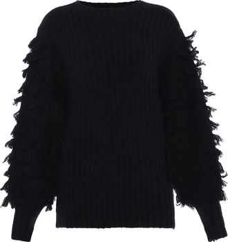 Faina Pullover Damen schwarz