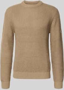 Jack & Jones Strickpullover mit gerippten Abschlüssen Modell LINK