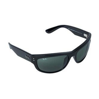 Ray-Ban unisex, Accessoires, Noir, Taille: ONE Size Lunettes de soleil carrées avec logo