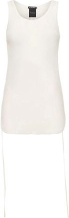 Ann Demeulemeester Top - Wei&szlig;