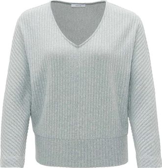 OPUS V-Ausschnitt Pullover - - Knitwear - Damen - Grau - XL