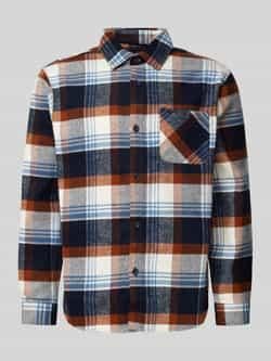 Fynch-Hatton Regular Fit Freizeithemd mit Brusttasche