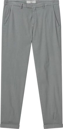 BRIGLIA 1949 Homme, Pantalons, Gris, Taille: L Pantalon Chino