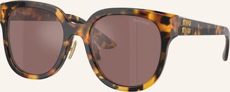 Miu Miu Sonnenbrille 1zs braun