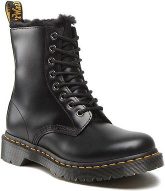 Dr. Martens Schn&uuml;rstiefel 1460 Serena 2623802 Schwarz