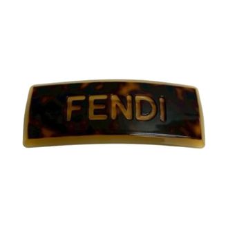 Fendi Pre-owned Haar-Accessoire aus Kunststoff - - Pre-owned - Damen - Braun - ONE SIZE