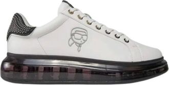 Karl Lagerfeld Femme, Chaussures, Blanc, Taille: 43 EU Ikon NFT Kapri Kushion Baskets