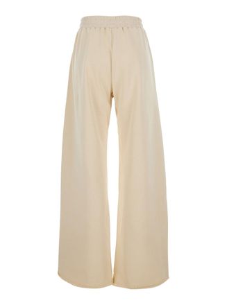 Merci Womens Trousers Cris White Cotton
