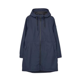 Tant&auml; Rainwear Wasserdichte Parka Jacke Navy - - Jackets - Damen - Blau - XL