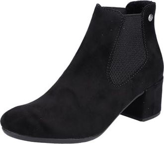 Rieker Clover Womens Chelsea Boots 42 Medium Black Micro