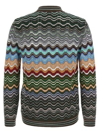 Missoni Mens Multicolor Cotton Cardigan Clothing