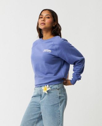 Rip Curl Sweatshirt Surf Puff Raglan Relax Sweatshirt