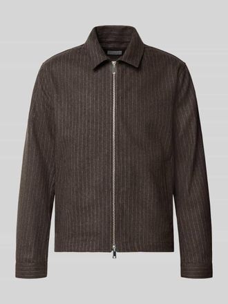 Tiger Of Sweden Regular Fit Jacke aus Woll-Mix mit Umlegekragen Modell Barnaby