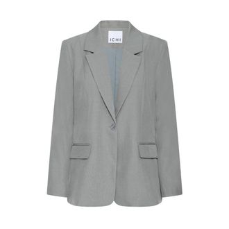 Ichi Blazer - - Jackets - Damen - Grau - M