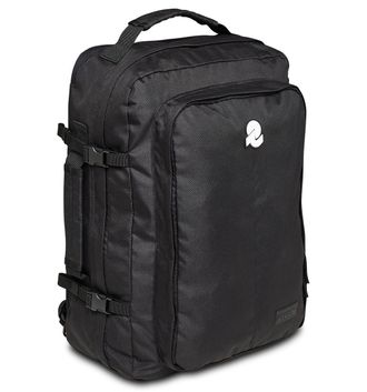 Invicta Freeway Rucksack Daypack Tagesrucksack schwarz mit Laptopfach Business Rucksack Reiserucksack Handgep&auml;ck Kabinenrucksack Kofferrucksack Uni, Arbeit f&uuml;