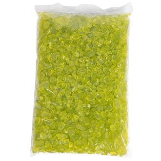 Eurosand Glassteine, Deko Granulat 4-10 mm apfelgr&uuml;n 5 Kg (1 Kg = 3,59EUR)